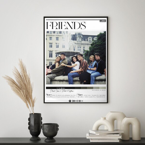 Friends Poster - Etsy UK