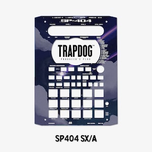 SP404 SX / A / MKII Vinyl Faceplate Skin Sticker | Precut Holes | Custom Roland SP404 Vinyl Skin ...