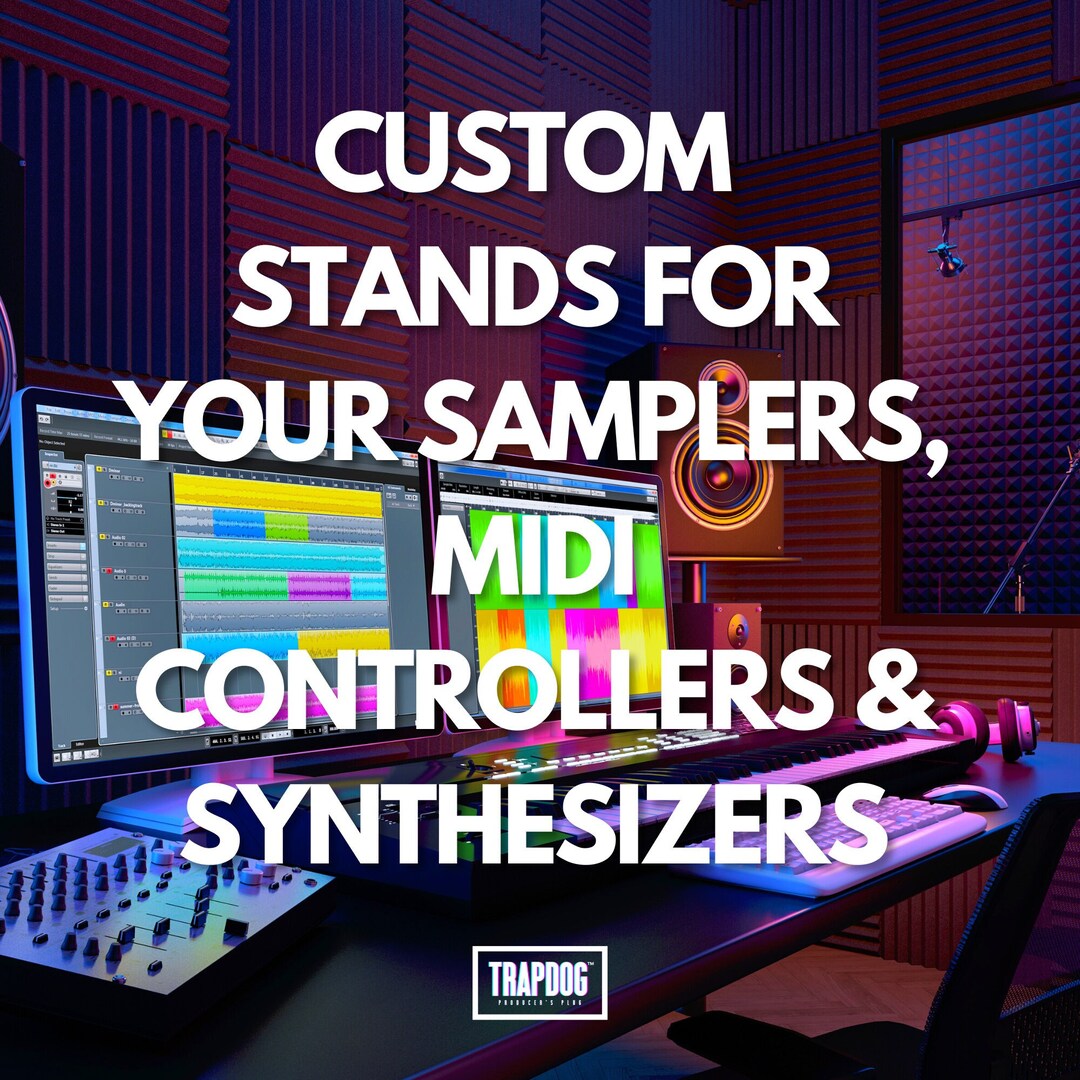 CUSTOM STANDS for Samplers, Midi Controllers & Synthesizers / Studio ...