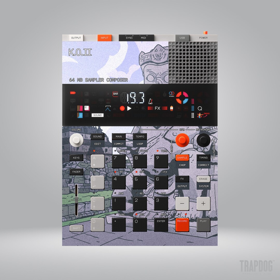 EP-133 KO II Vinyl Sticker Skin / Precut Holes / #25 - Etsy