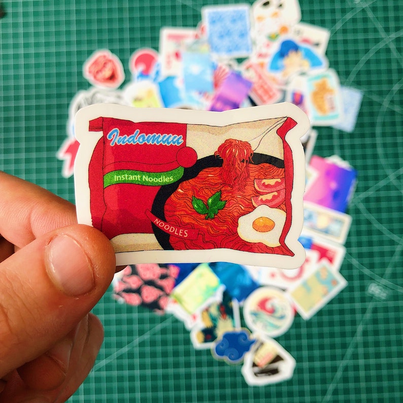 Japanese Ukiyo-e Art Sticker Pack / Japan Aesthetic Sticker Set ...