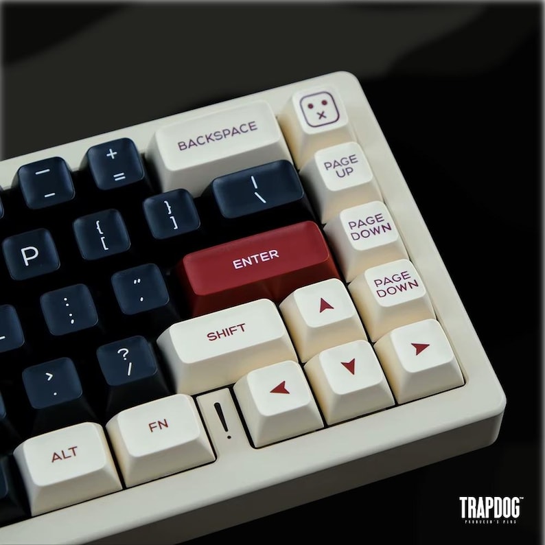 Retro Two-tone ABS Artisan Keycaps | SA Profile for MX Switches | 160 ...