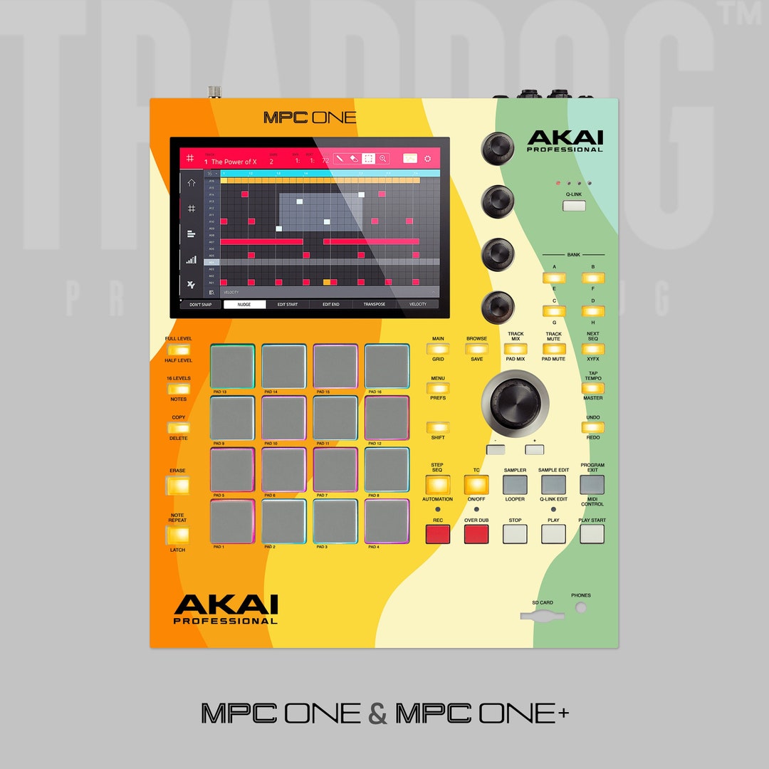 Custom MPC One & One Sampler Vinyl Faceplate Skin Sticker 1 - Etsy