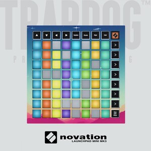 Custom Launchpad Mini MK3 Vinyl Skin Sticker / Precut Holes / Fully ...