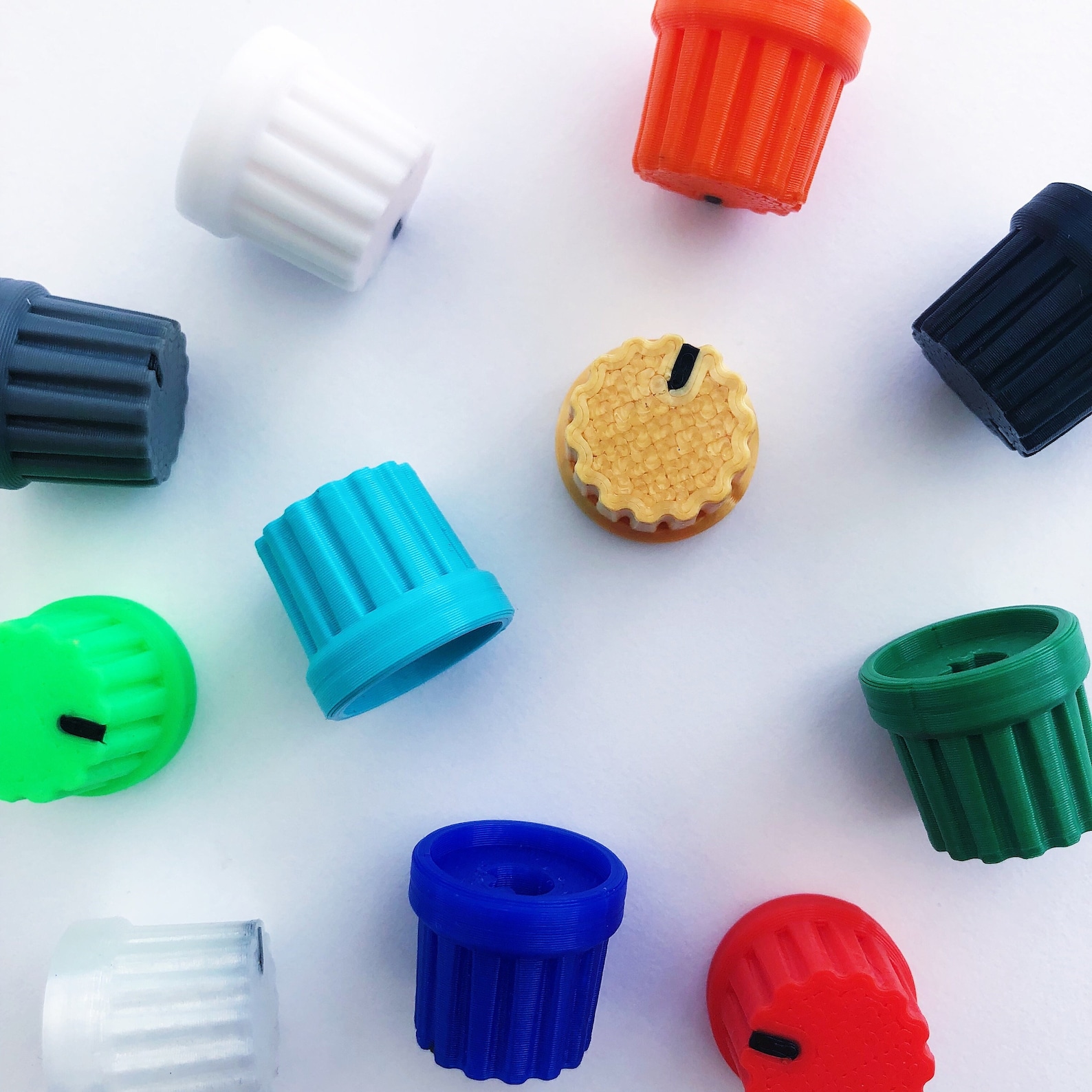TRAPDOG® Coloured Pla Knobs / Perfect for SP404 / DJ Knobs / Mixer ...