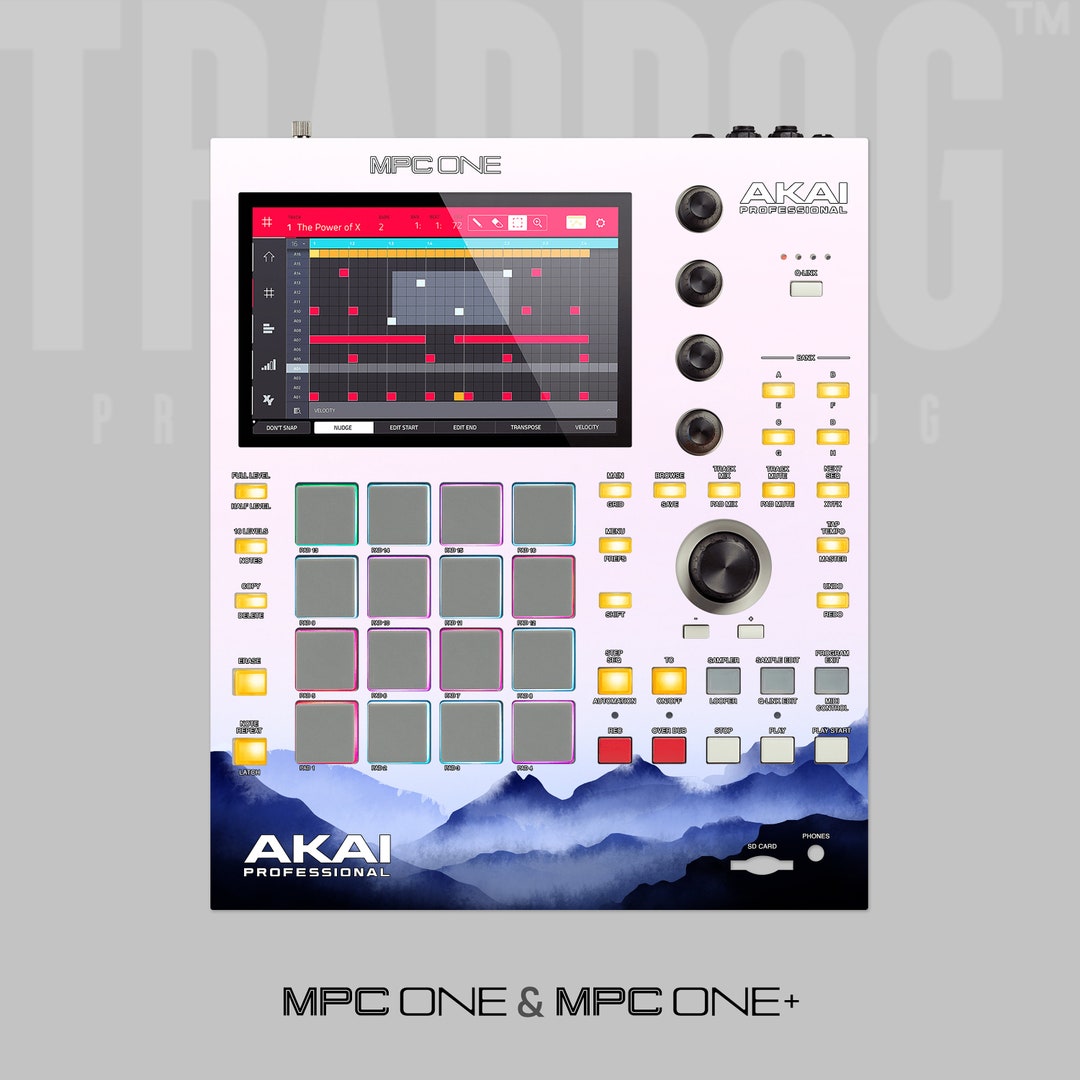 Custom MPC One & One Sampler Vinyl Faceplate Skin Sticker 24 - Etsy