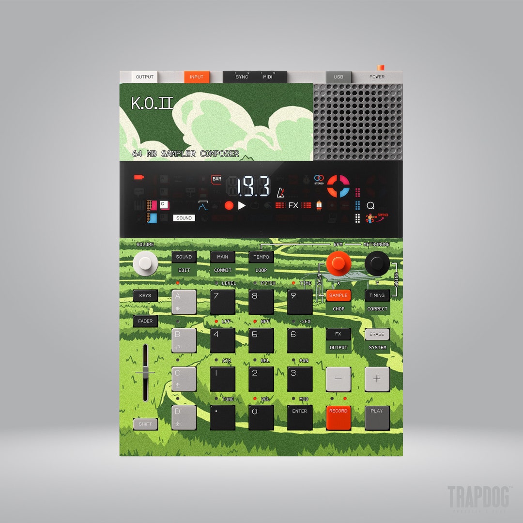 EP-133 KO II Vinyl Sticker Skin / Precut Holes / #22 - Etsy