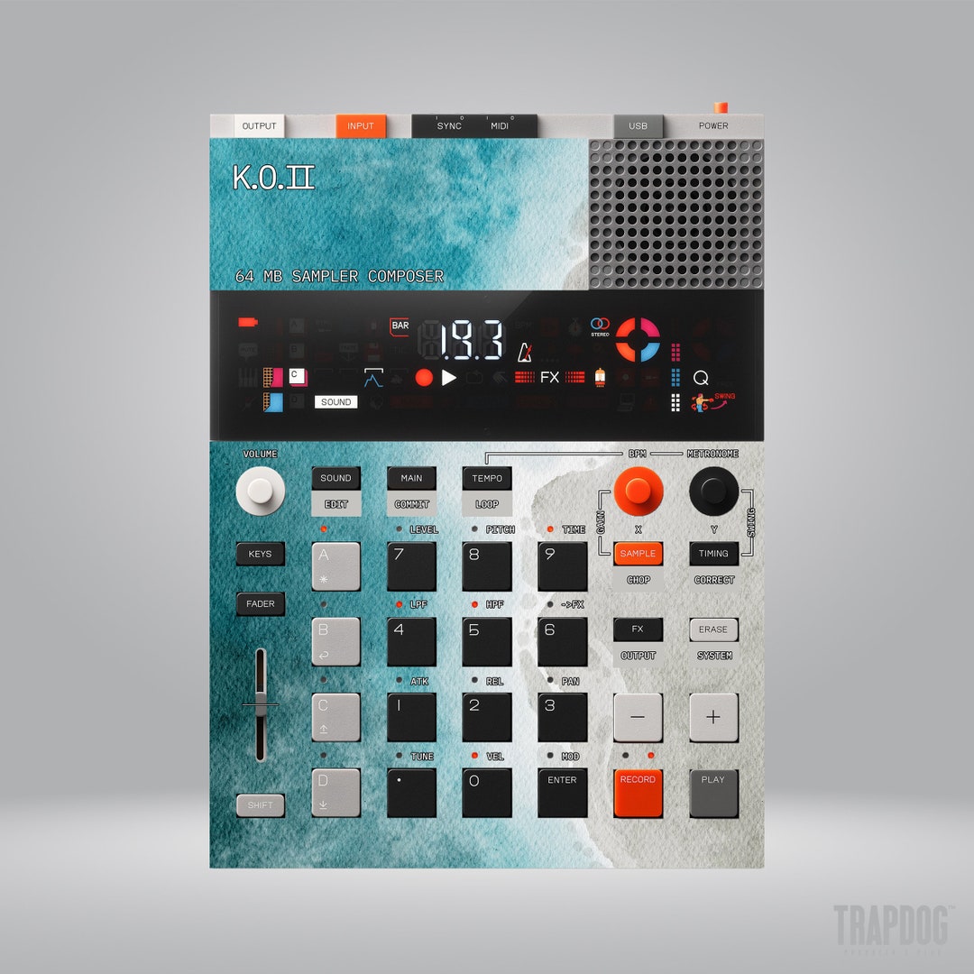 EP-133 KO II Vinyl Sticker Skin / Precut Holes / #101 - Etsy