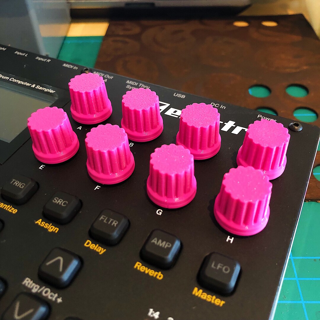 D-shaft Encoder & Potentiometer Coloured Knobs / ELEKTRON DIGITAKT ...