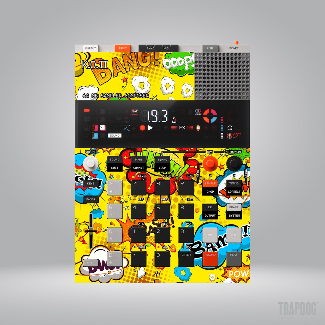 EP-133 KO II Vinyl Sticker Skin / Precut Holes / #30 - Etsy