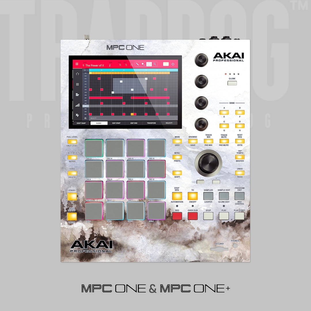 Custom MPC One & One Sampler Vinyl Faceplate Skin Sticker 20 - Etsy