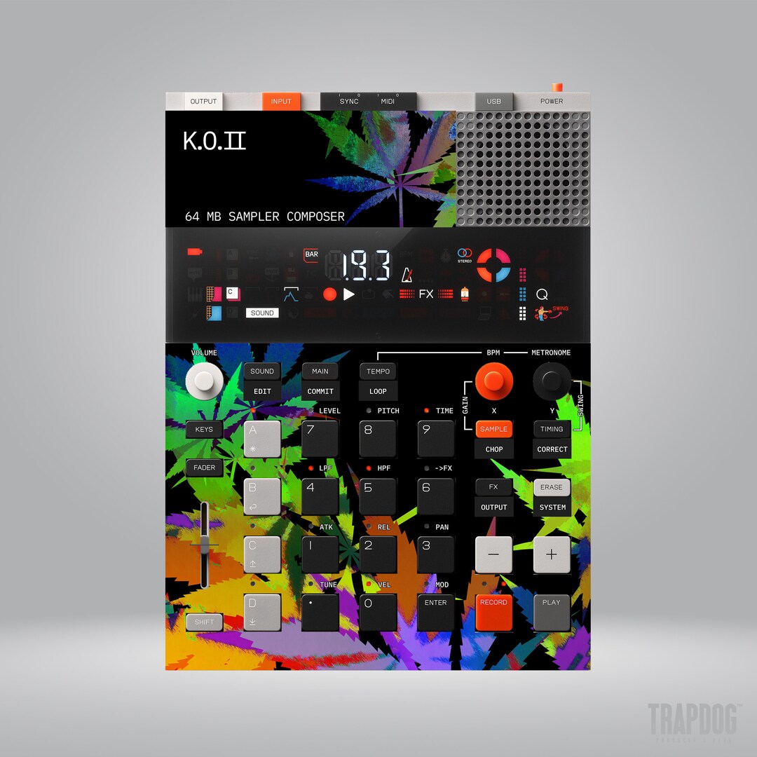 EP-133 KO II Vinyl Sticker Skin / Precut Holes / #48 - Etsy