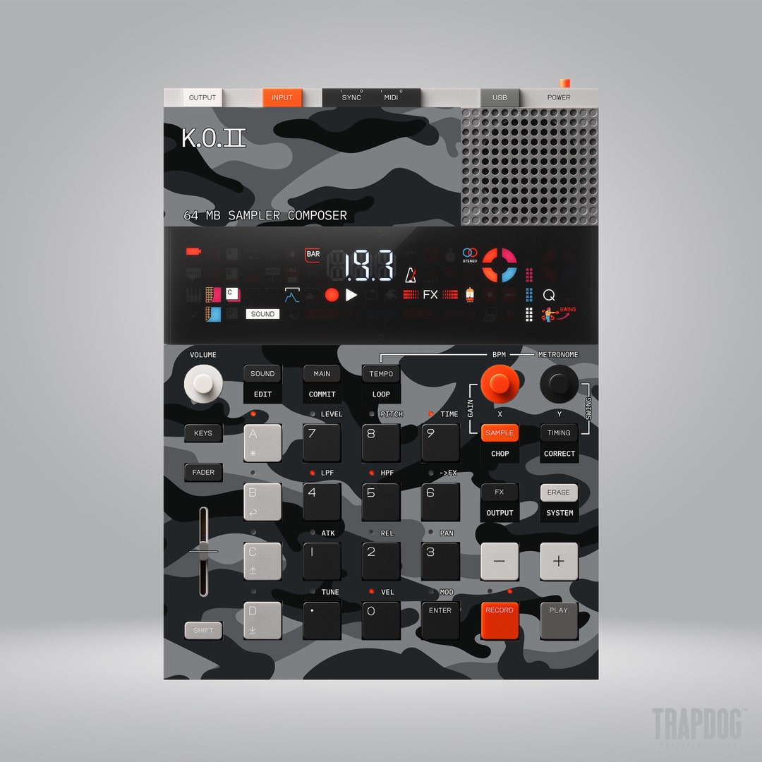 EP-133 KO II Vinyl Sticker Skin / Precut Holes / 130 - Etsy