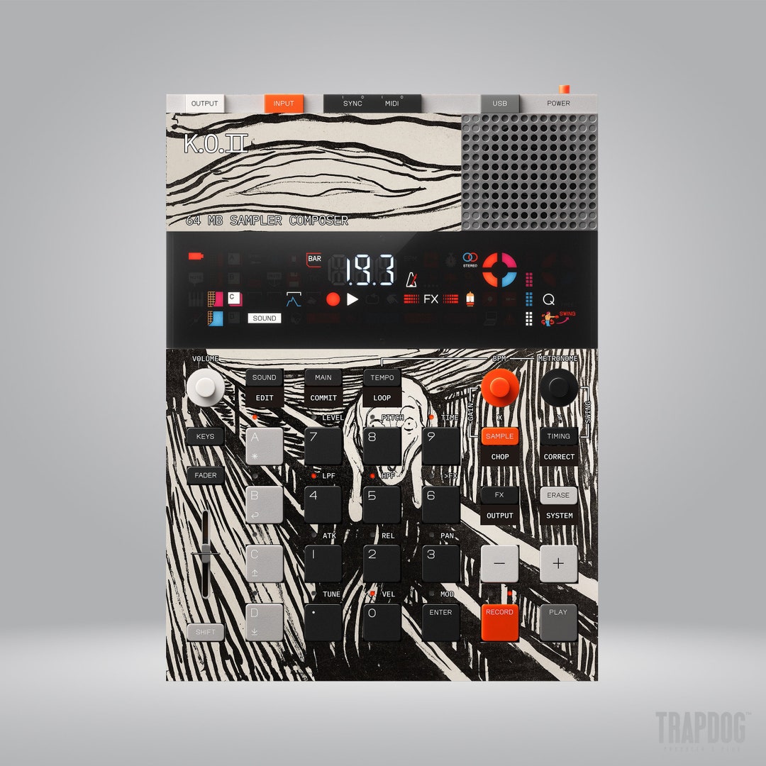 EP-133 KO II Vinyl Sticker Skin / Precut Holes / #116 - Etsy