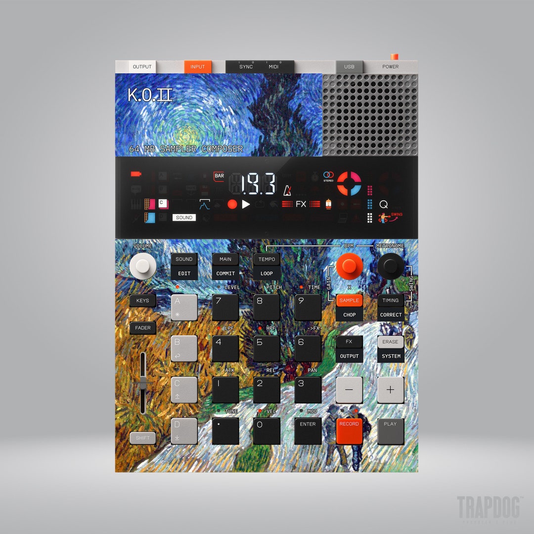 EP-133 KO II Vinyl Sticker Skin / Precut Holes / #108 - Etsy