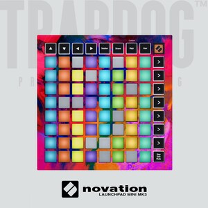 Custom Launchpad Mini MK3 Vinyl Skin Sticker / Precut Holes / Fully ...