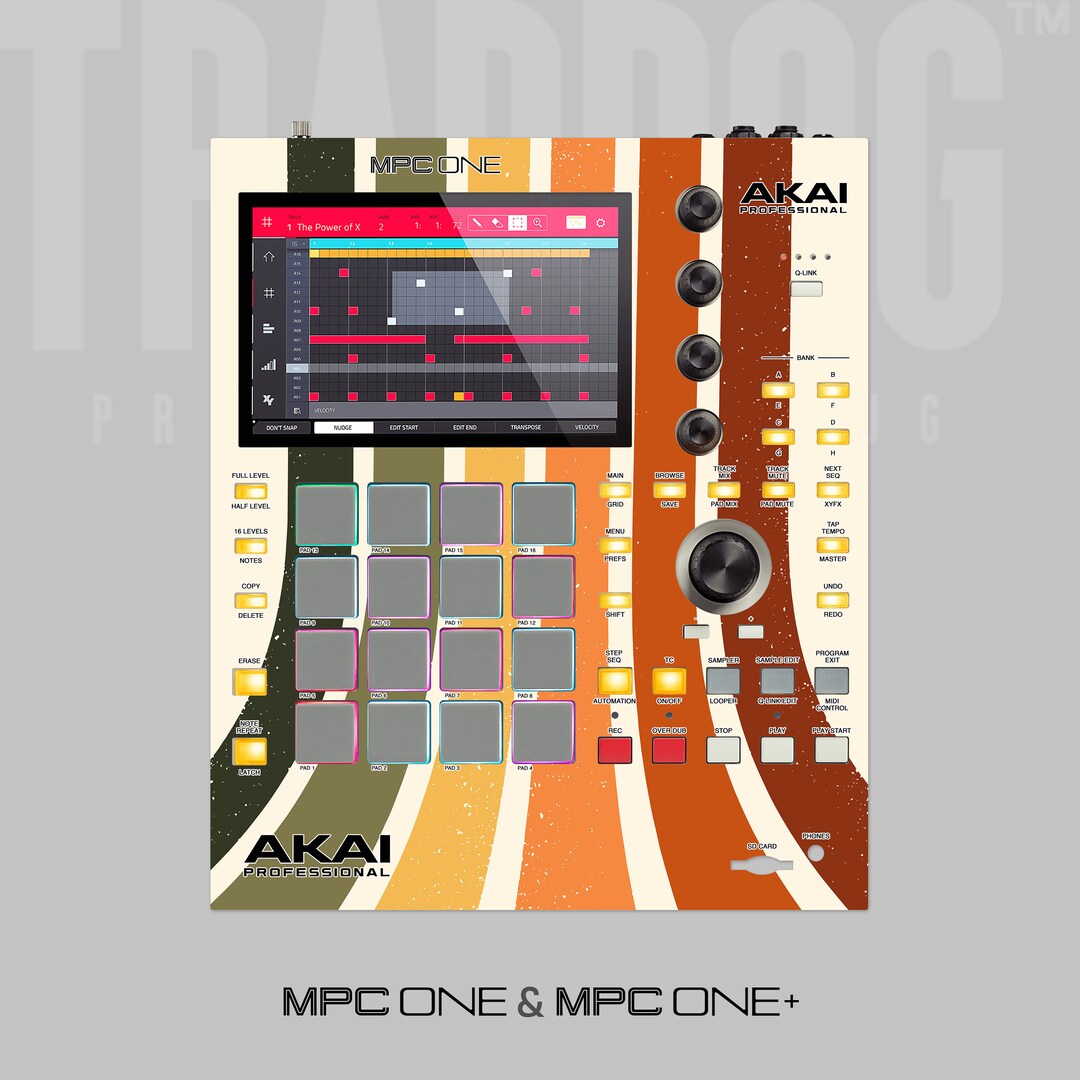 Custom MPC One & One Sampler Vinyl Faceplate Skin Sticker 51 - Etsy