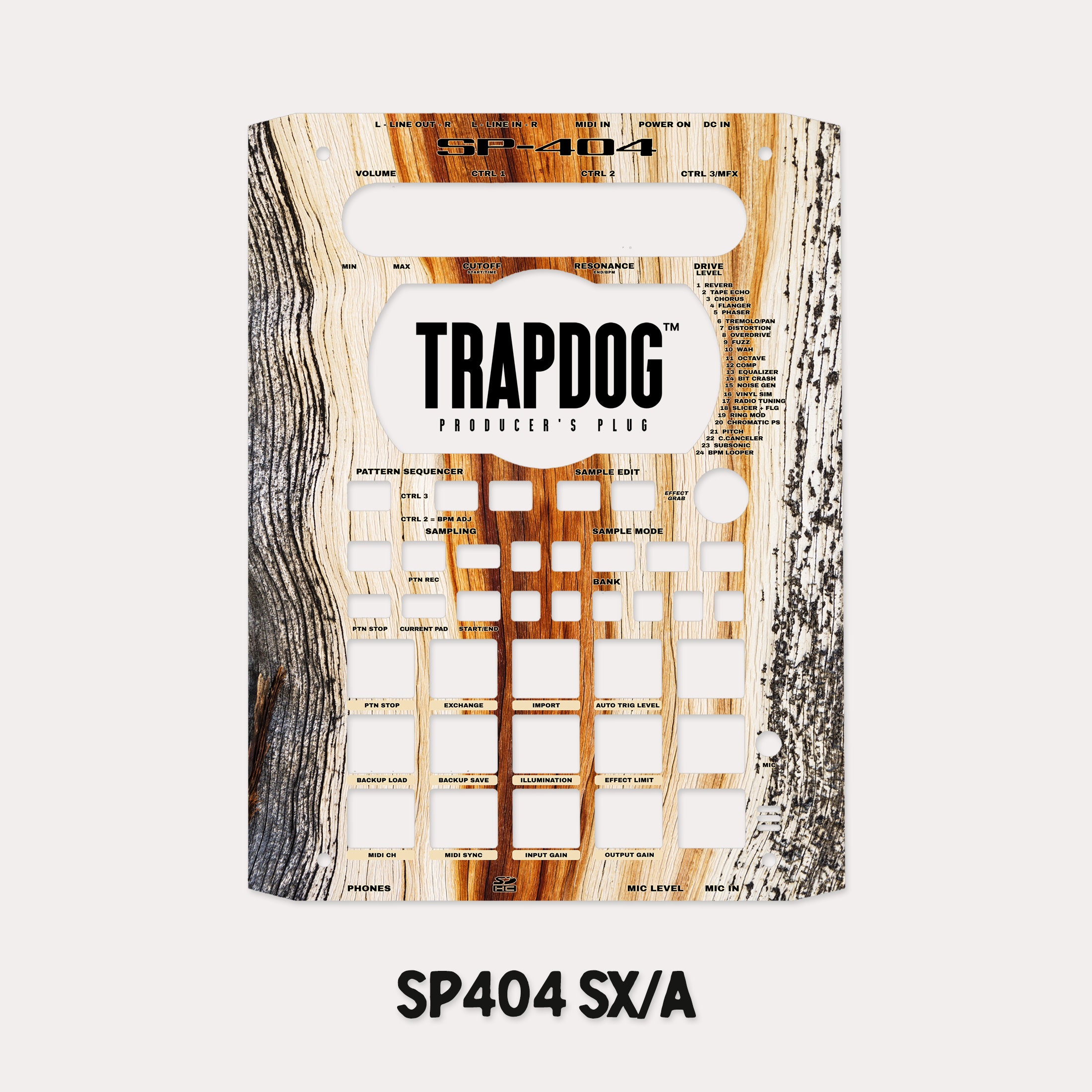 SP404 MKII / A / SX Vinyl Faceplate Skin Sticker Precut - Etsy Canada