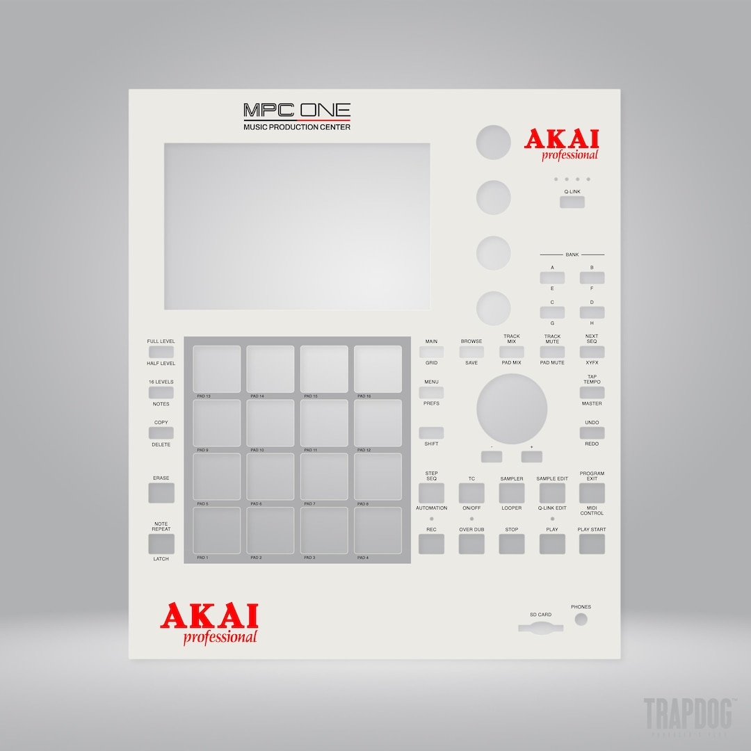 Custom MPC One & One Sampler Vinyl Faceplate Skin Sticker RETRO - Etsy