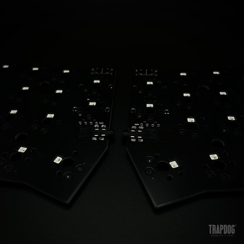 Corne Choc V4.1 Pre-soldered (pre-flashed) Pcbs | Split Keyboard PCB ...