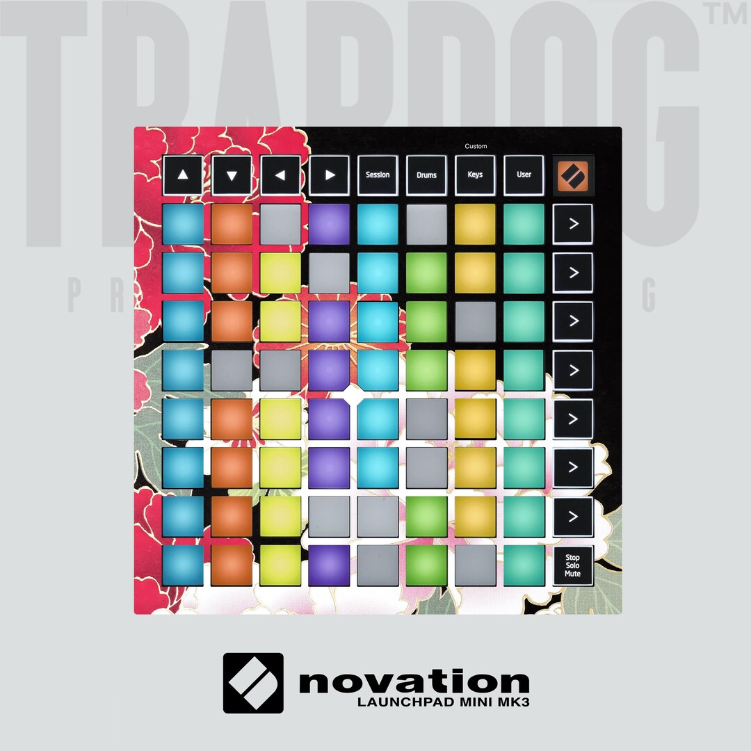 Custom Launchpad Mini MK3 Vinyl Skin Sticker / Precut Holes / Fully ...