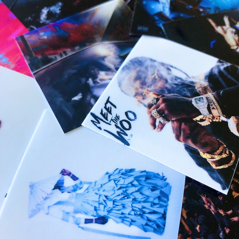 Custom Album Cover Sticker Pack Albums of Your Choice Gift - Etsy