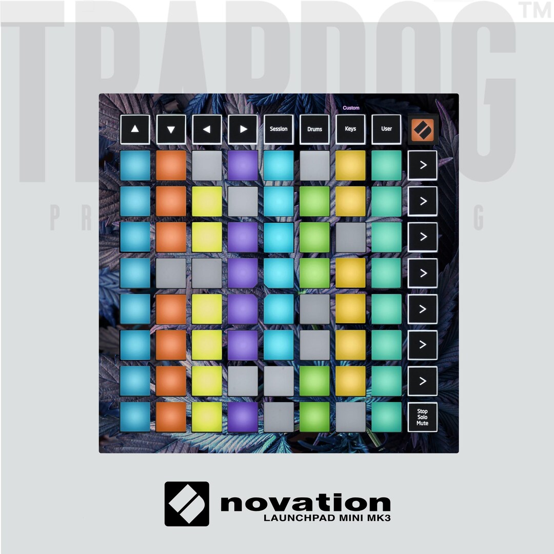 Custom Launchpad Mini MK3 Vinyl Skin Sticker / Precut Holes / Fully ...