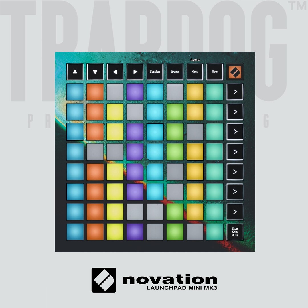 Custom Launchpad Mini MK3 Vinyl Skin Sticker / Precut Holes / Fully ...