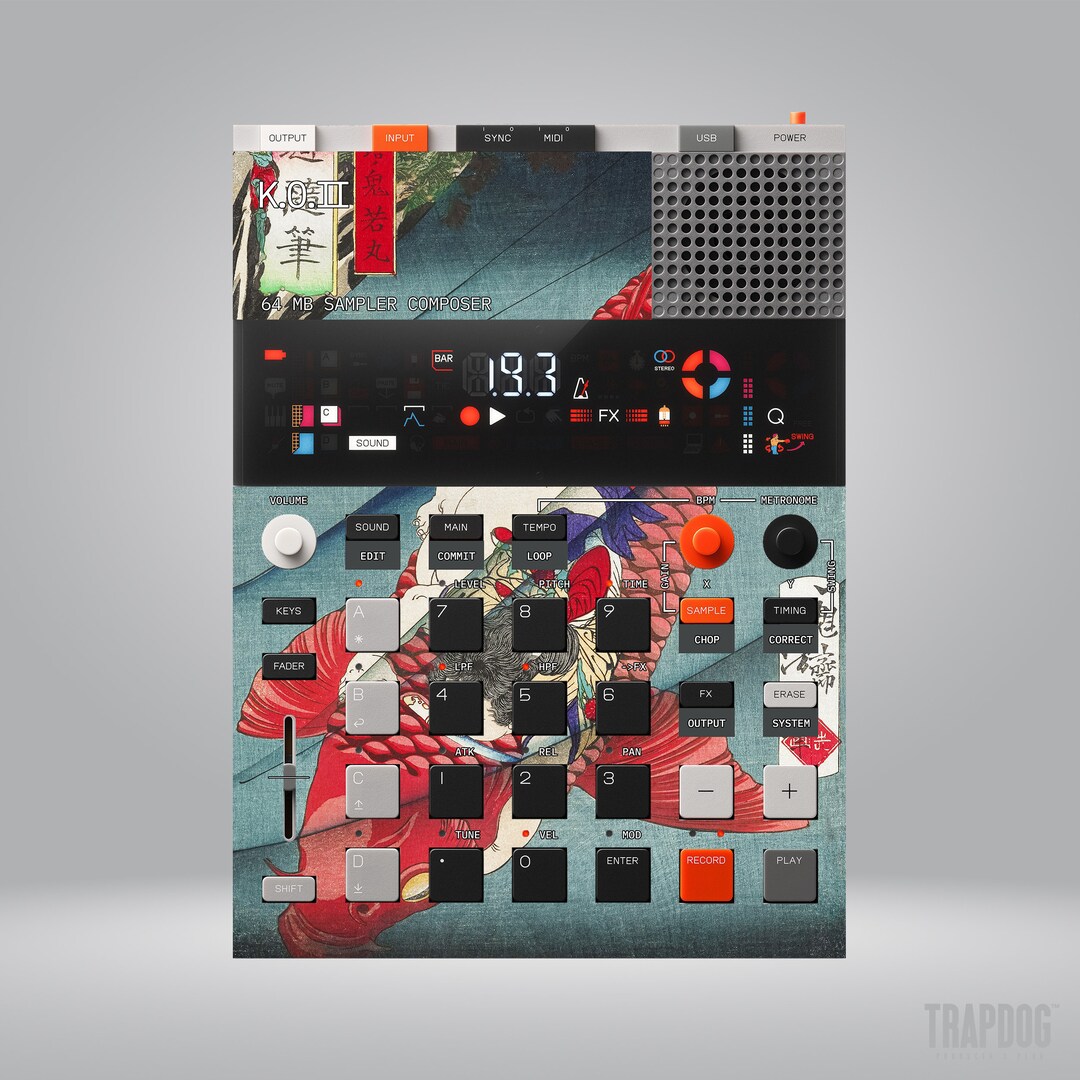 EP-133 KO II Vinyl Sticker Skin / Precut Holes / #124 - Etsy