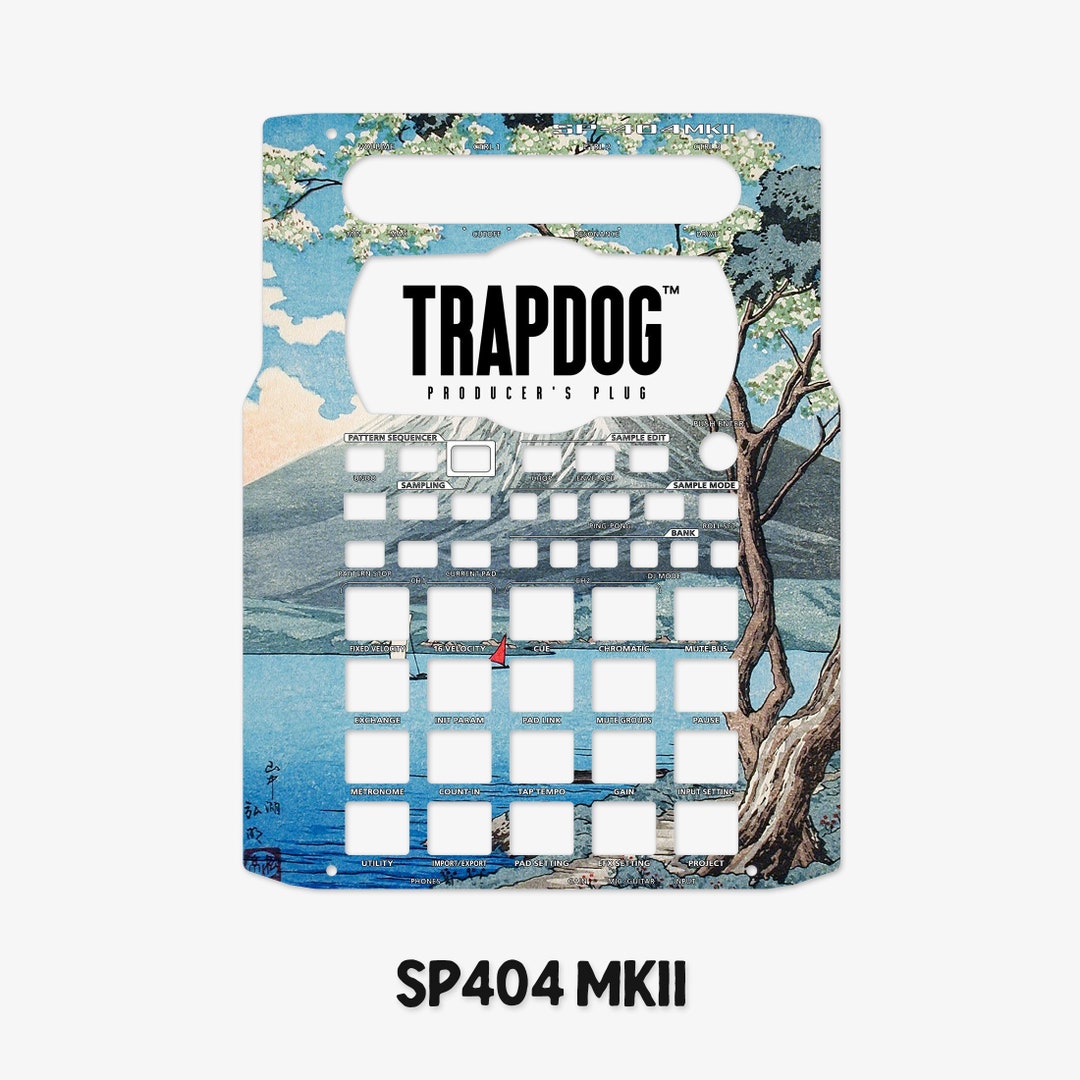 SP404 MKII / SX / A Vinyl Faceplate Skin Sticker | Precut Holes ...