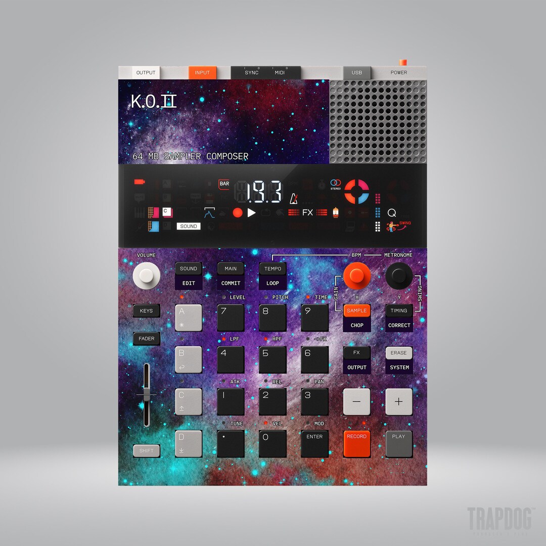 EP-133 KO II Vinyl Sticker Skin / Precut Holes / #155 - Etsy