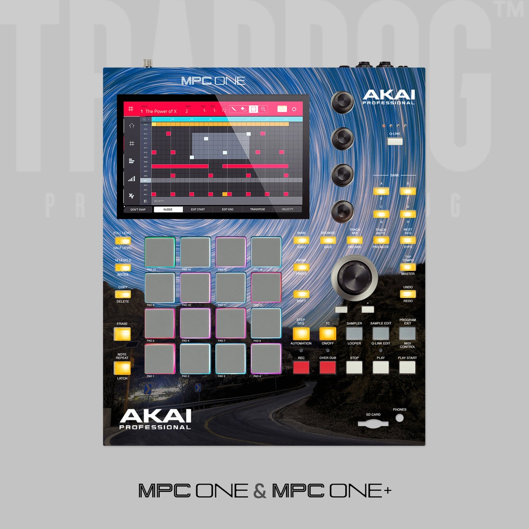 Custom MPC One & One Sampler Vinyl Faceplate Skin Sticker 36 - Etsy