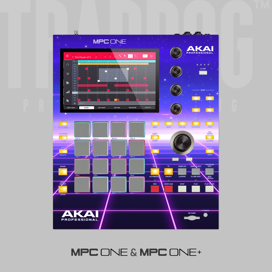 Custom MPC One & One Sampler Vinyl Faceplate Skin Sticker 56 - Etsy