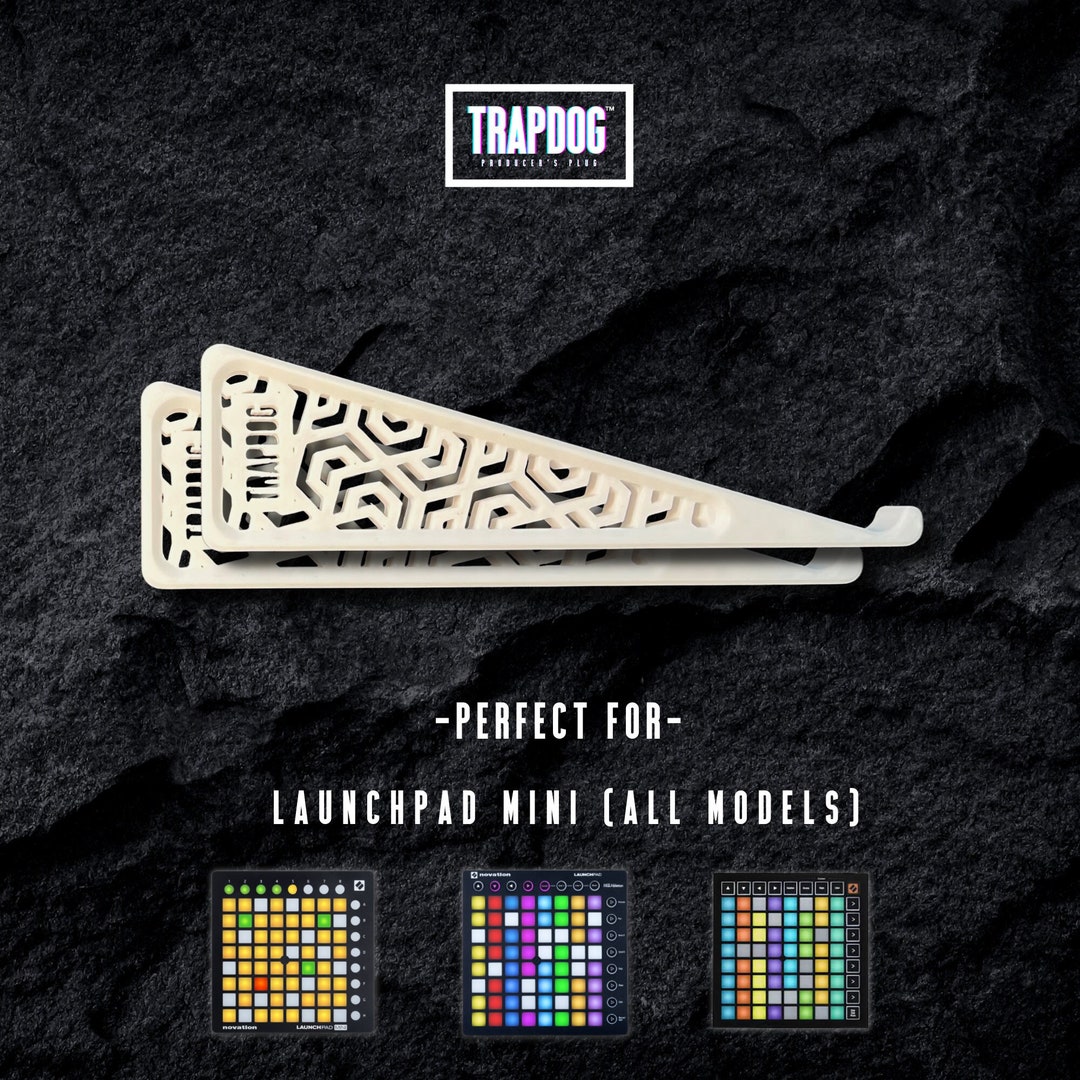 TRAPDOG® Novation Launchpad Mini Stand / 16 Colours / 16.6 Degree Tilt ...