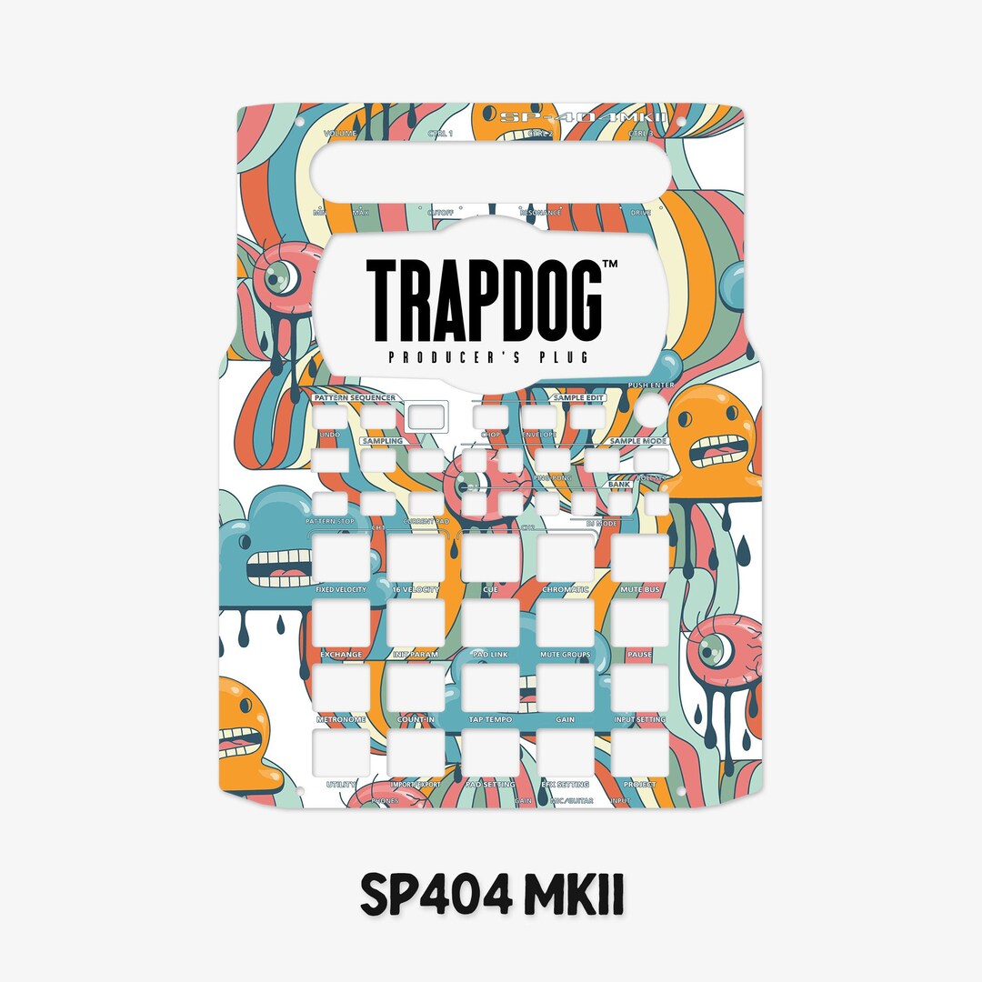 SP404 MKII / SX / A Vinyl Faceplate Skin Sticker | Precut Holes ...