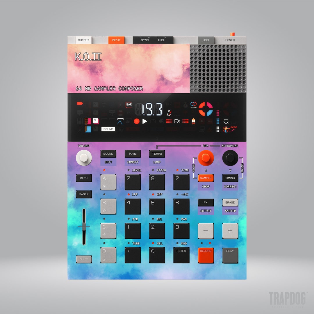 EP-133 KO II Vinyl Sticker Skin / Precut Holes / #148 - Etsy