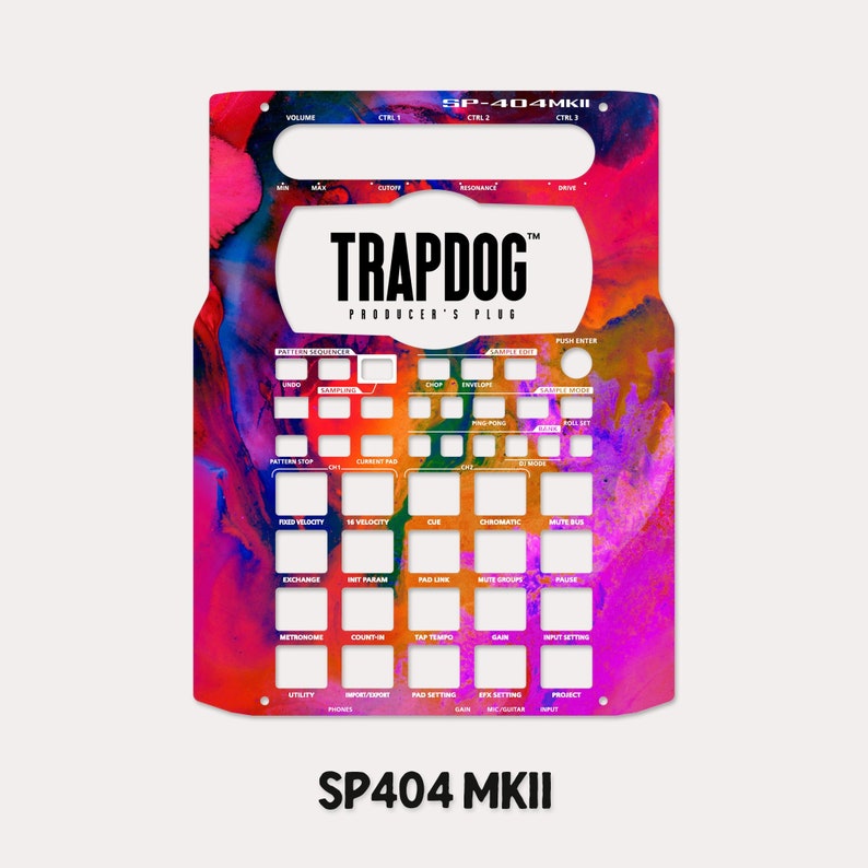 SP404 SX / A / MKII Vinyl Faceplate Skin Sticker Precut - Etsy