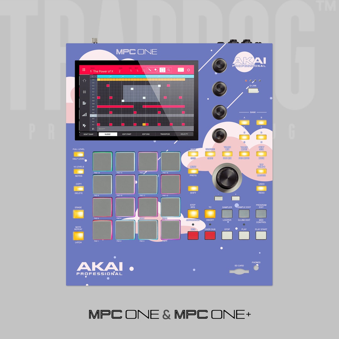 Custom MPC One & One Sampler Vinyl Faceplate Skin Sticker 31 - Etsy