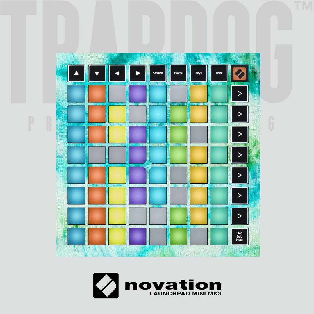 Custom Launchpad Mini MK3 Vinyl Skin Sticker / Precut Holes / Fully ...
