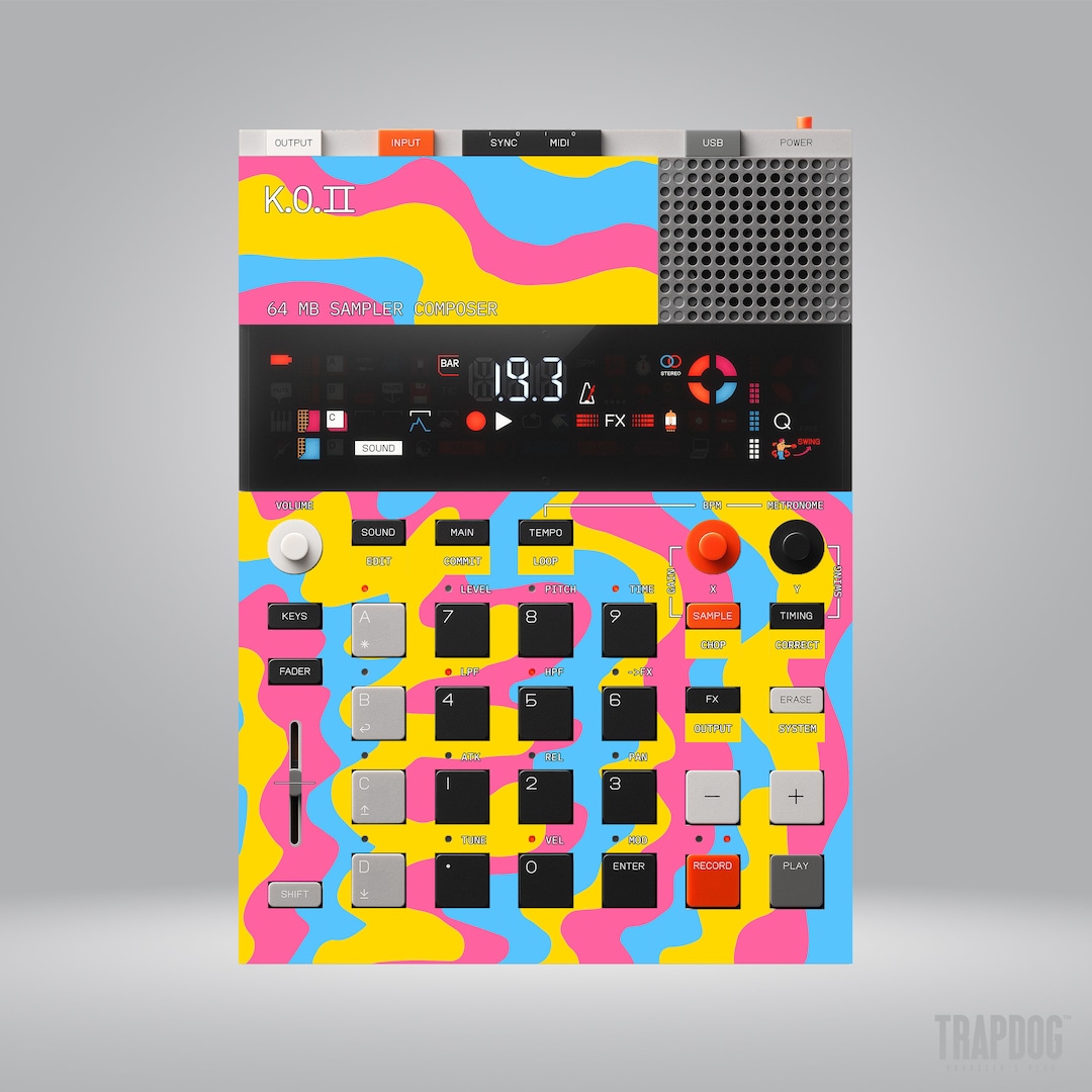 EP-133 KO II Vinyl Sticker Skin / Precut Holes / #45 - Etsy