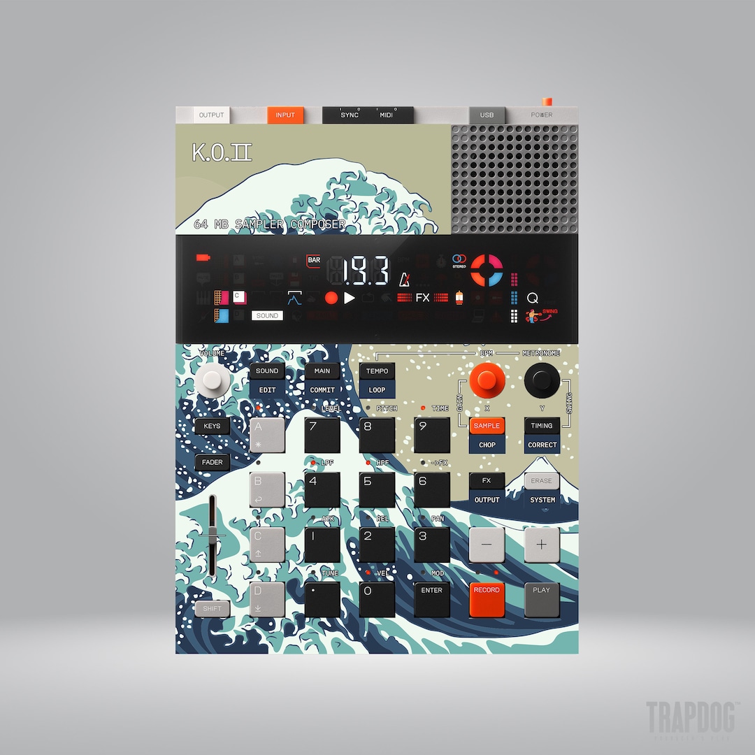 EP-133 KO II Vinyl Sticker Skin / Precut Holes / #23 - Etsy