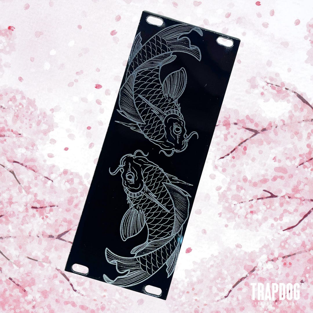 Custom Artwork Laser Engraved Acrylic Eurorack Panels 1.5mm / Eurorack ...