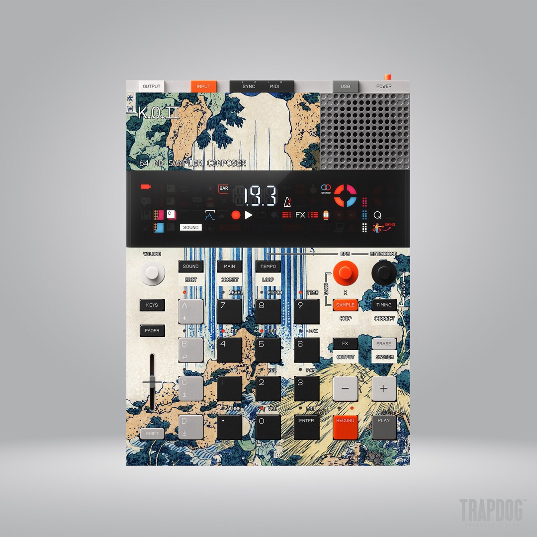 EP-133 KO II Vinyl Sticker Skin / Precut Holes / #15 - Etsy