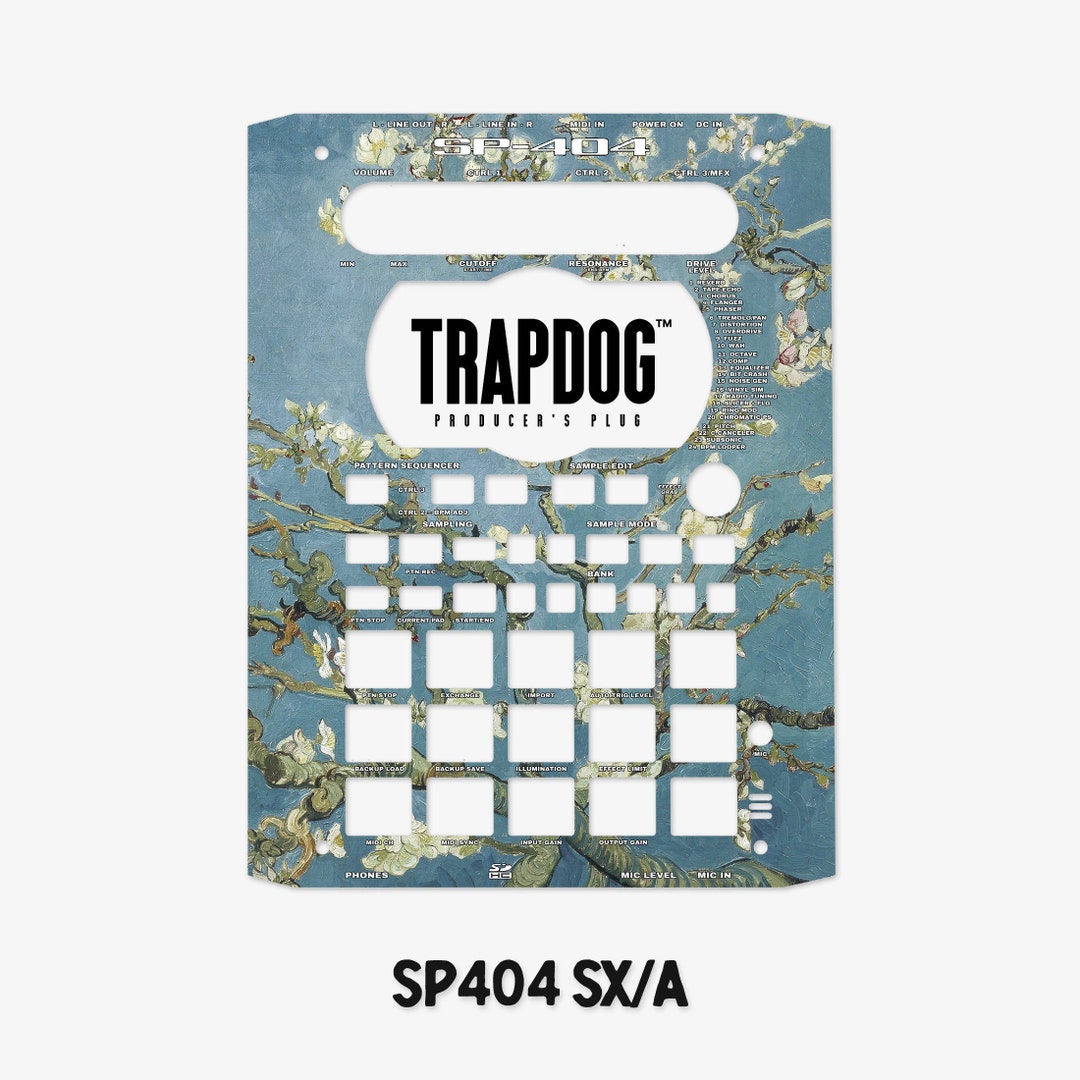 SP404 SX / A / MKII Vinyl Faceplate Skin Sticker | Precut Holes ...