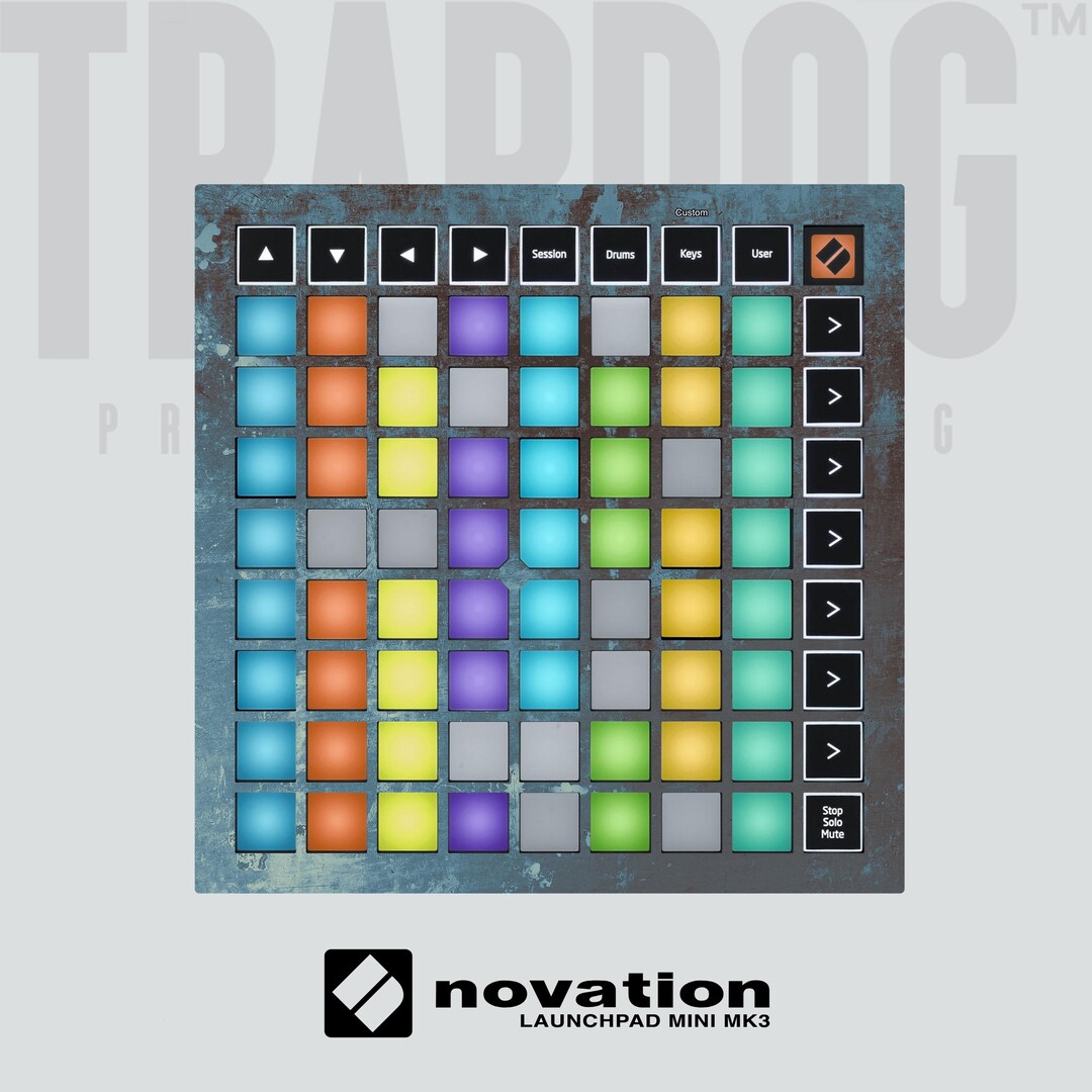 Custom Launchpad Mini MK3 Vinyl Skin Sticker / Precut Holes / Fully ...