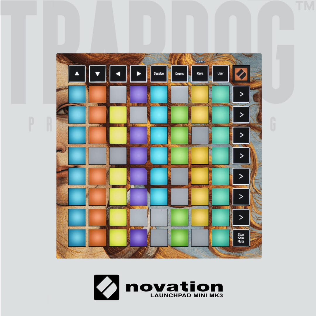 Custom Launchpad Mini MK3 Vinyl Skin Sticker / Precut Holes / Fully ...