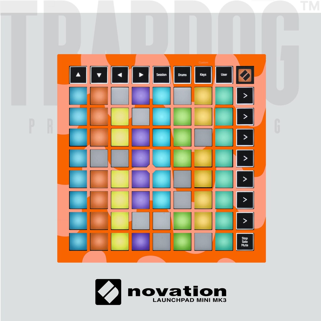Custom Launchpad Mini MK3 Vinyl Skin Sticker / Precut Holes / Fully ...