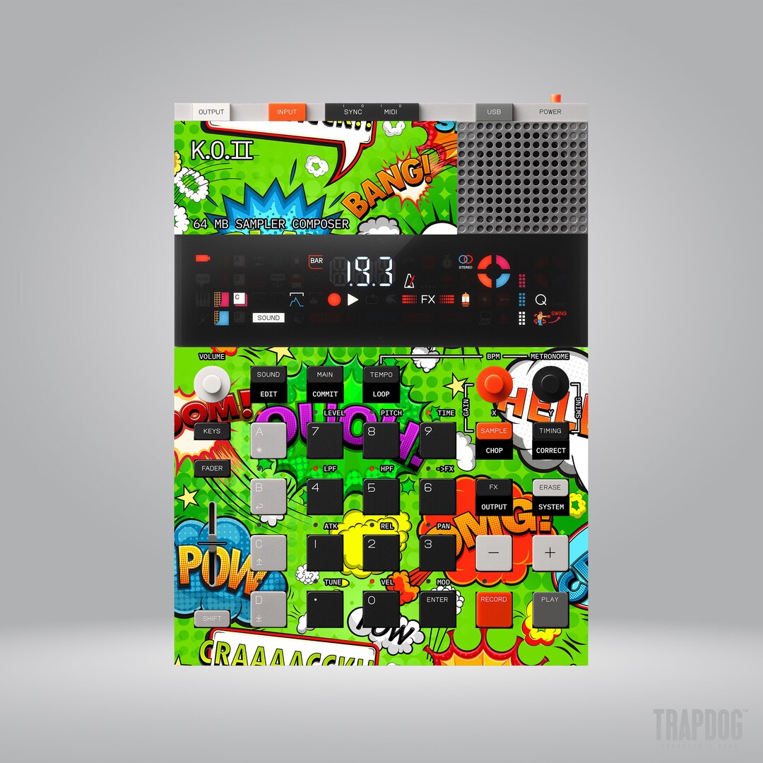 EP-133 KO II Vinyl Sticker Skin / Precut Holes / #31 - Etsy