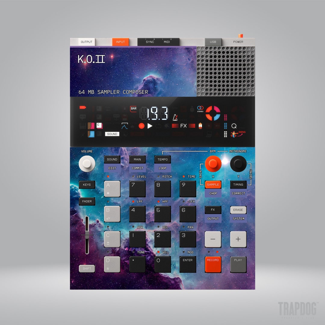 EP-133 KO II Vinyl Sticker Skin / Precut Holes / #167 - Etsy