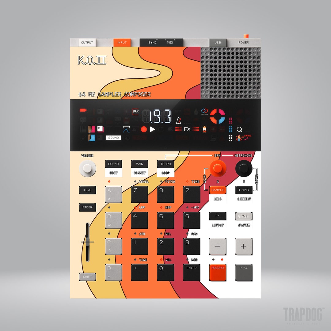 EP-133 KO II Vinyl Sticker Skin / Precut Holes / #141 - Etsy